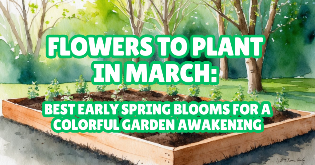 10 Flowers to Plant in March: Best Early Spring Blooms for a Colorful ...
